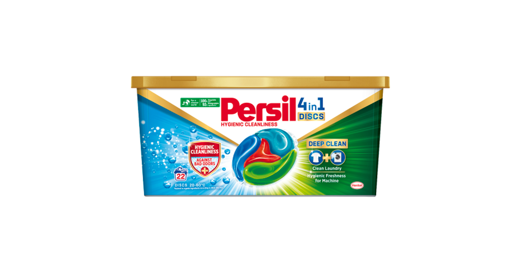 Persil Discs Hygienic Cleanliness mosókapszula 22 mosás - Persil ...
